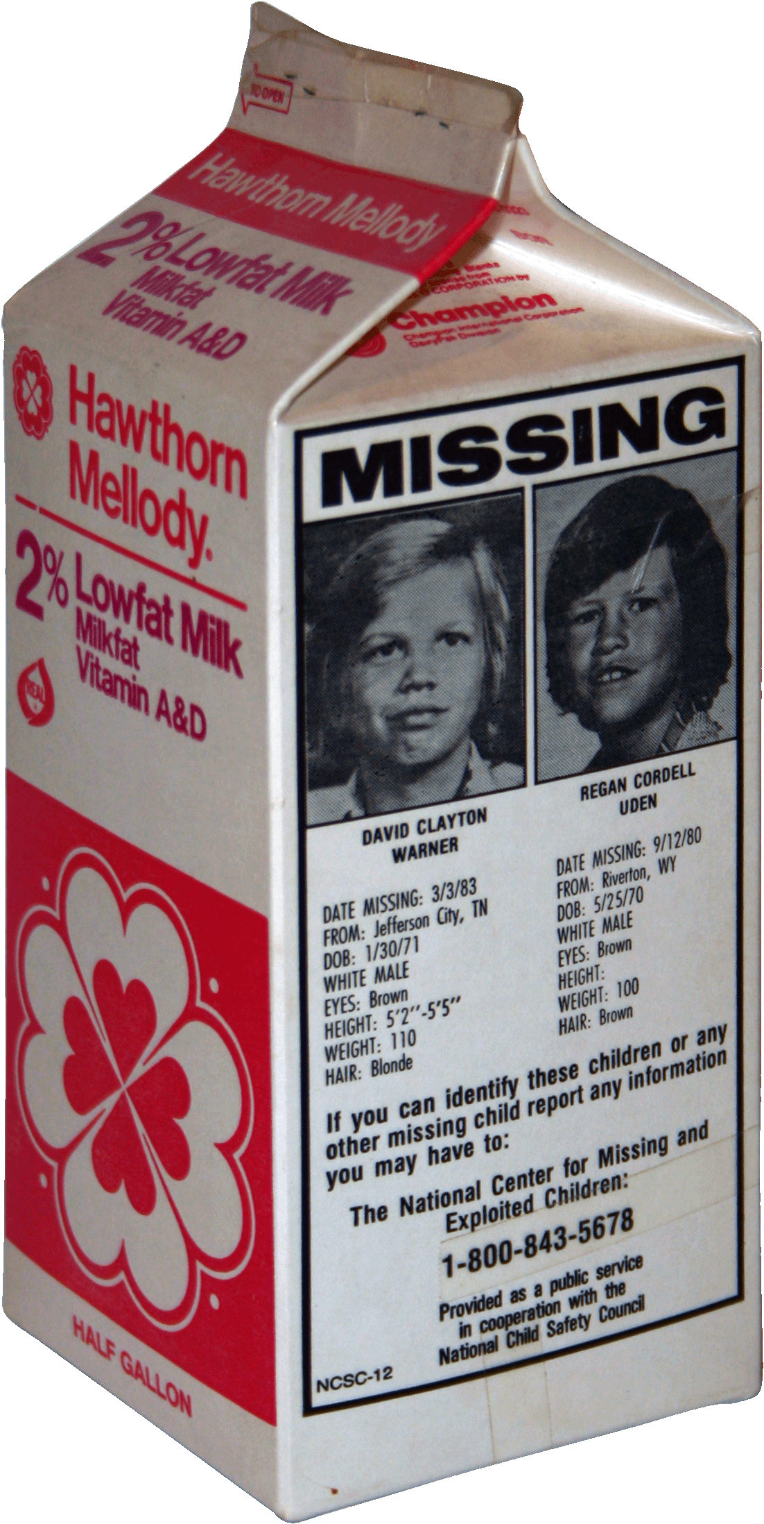 Missing Kid Milk Carton For Sale UK Online Brunofuga adv br